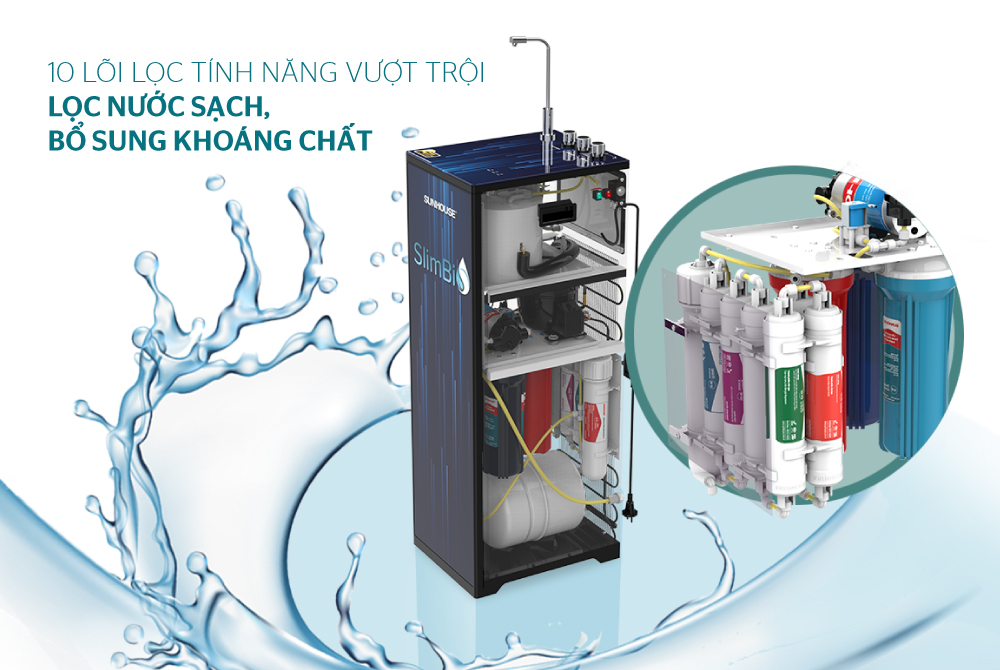 Máy lọc nước gia đình không dùng điện: Nên hay không nên dùng?